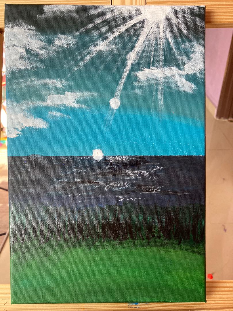 Sunshine, Hobbies & Toys, Stationery & Craft, Art & Prints on Carousell