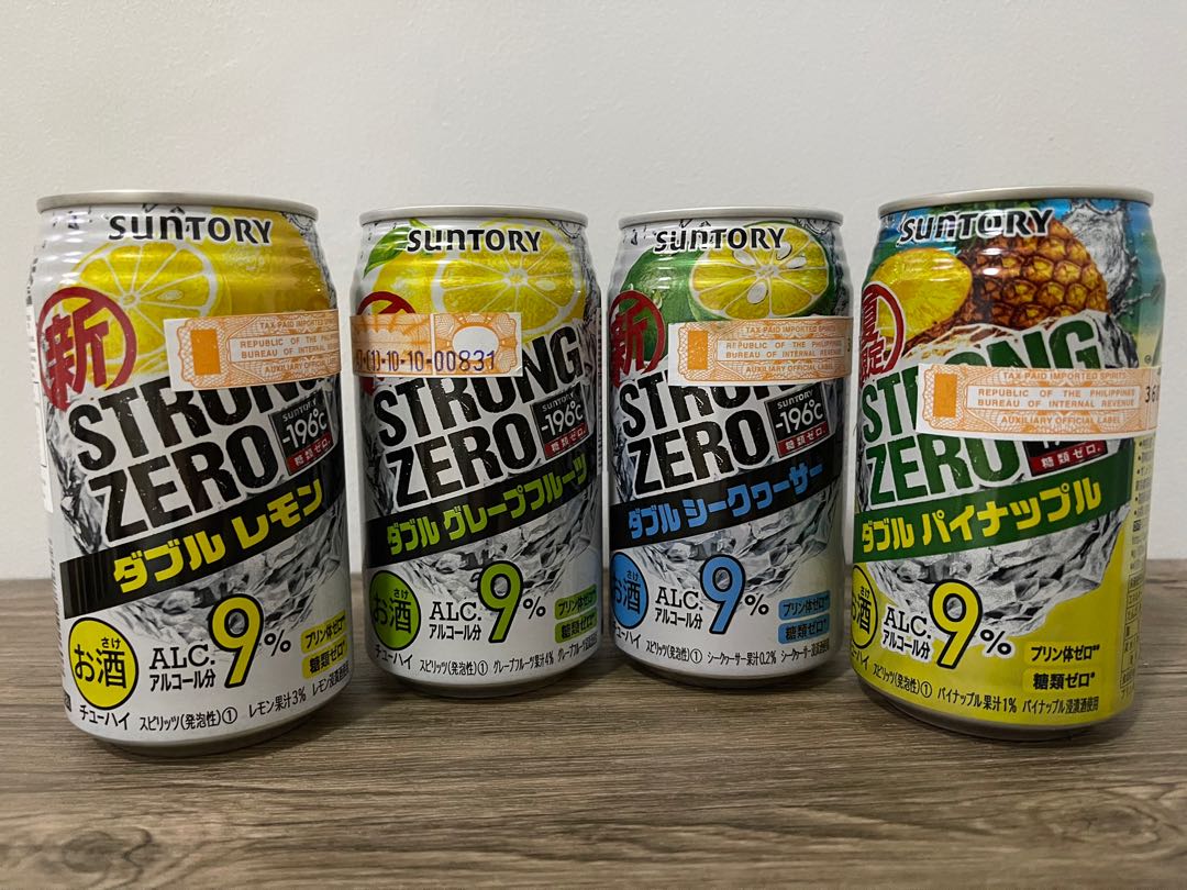 Suntory Strong Zero, Food & Drinks, Beverages on Carousell