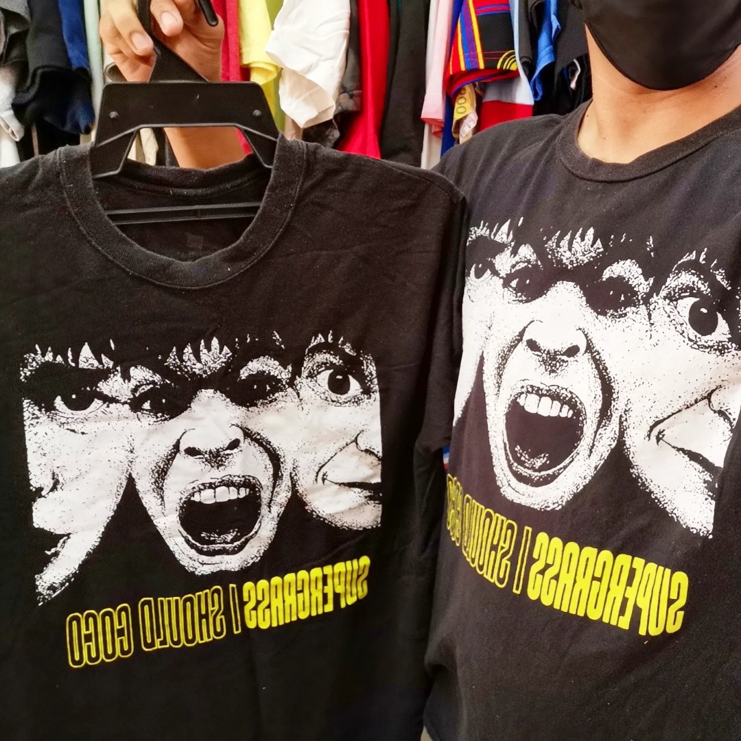 Supergrass britpop band tshirt, Men's Fashion, Tops & Sets, Tshirts ...