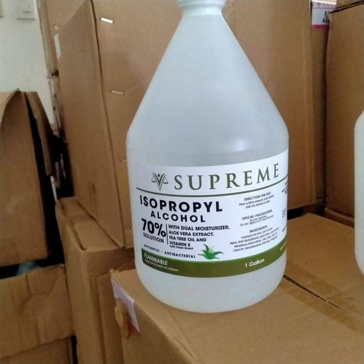 SUPREME ALCOHOL, Beauty & Personal Care, Sanitizers & Disinfectants on ...