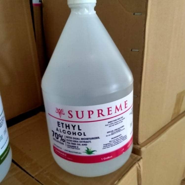 SUPREME ALCOHOL, Beauty & Personal Care, Sanitizers & Disinfectants on ...