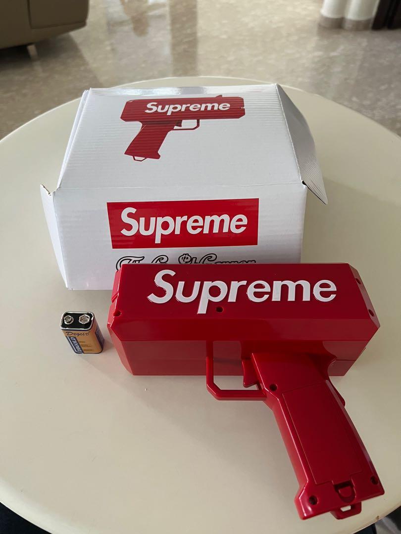 Supreme Cash Cannon/Money Gun, Hobbies & Toys, Toys & Games on Carousell