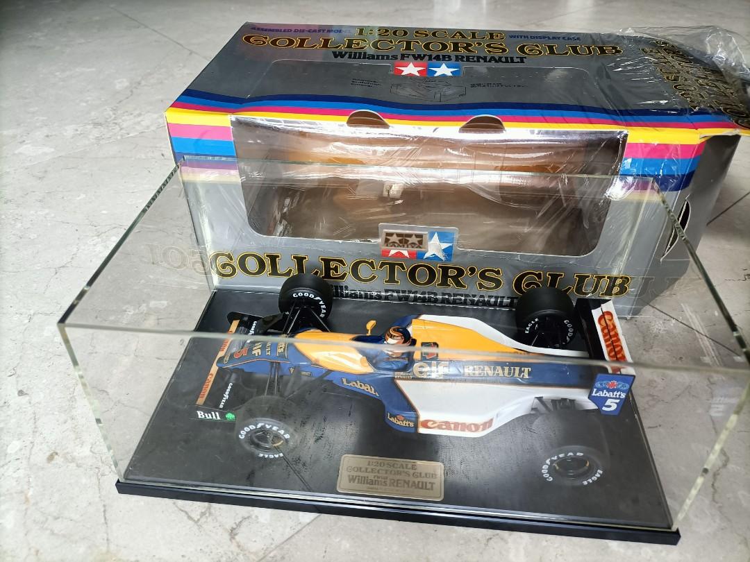 2 pcs Tamiya 1/20 collector's club diecast F1, Hobbies & Toys ...