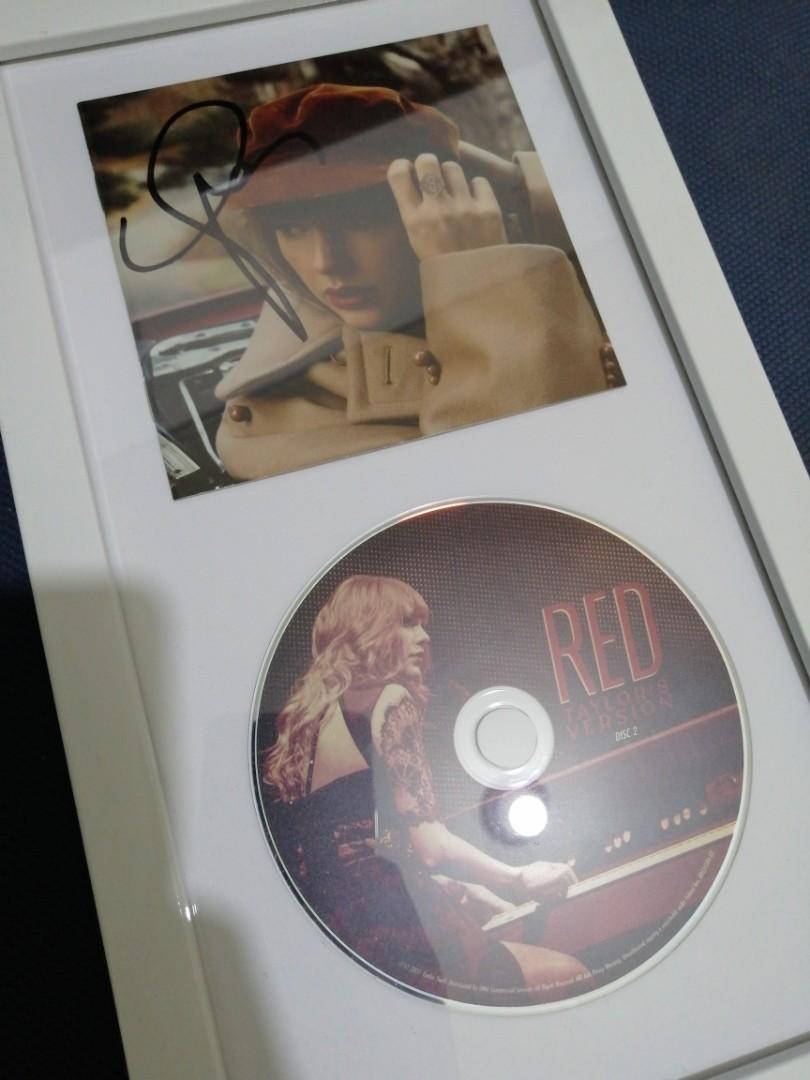 Taylor Swift Signed Red TV (Taylor's Version), Hobbies & Toys, Music ...