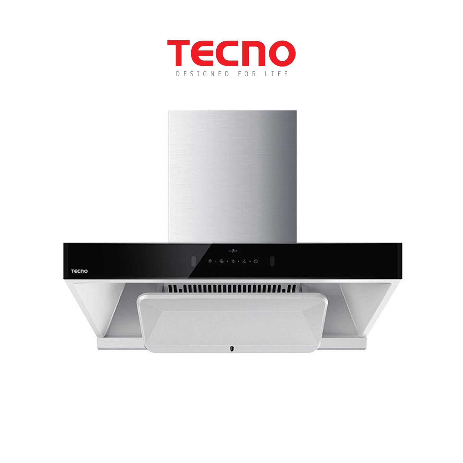 Tecno KD3088 High Suction Chimney Hood with Auto Clean, TV & Home ...