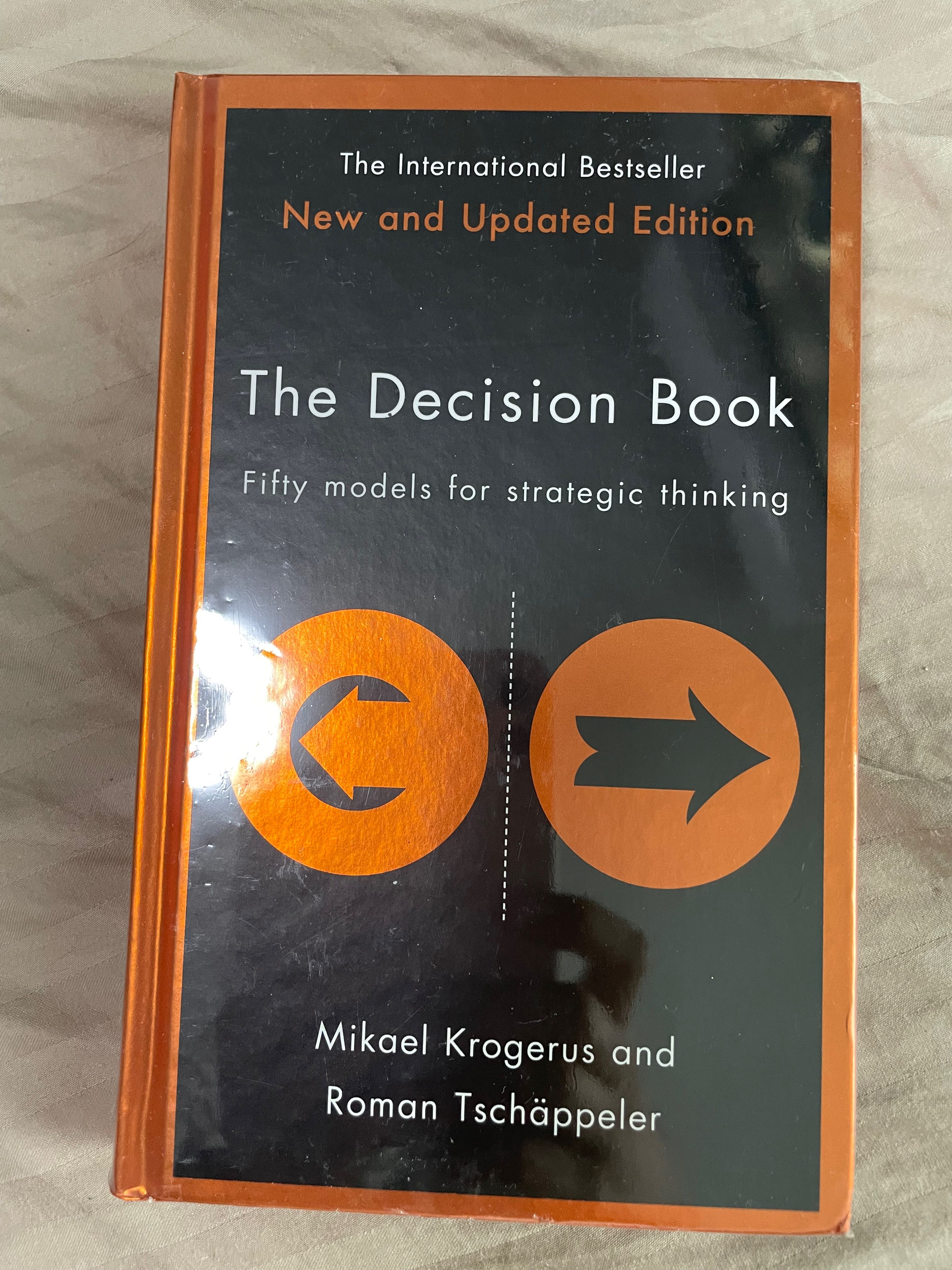 The Decision Book by Mikael Krogerus and Roman Tschäppeler, Hobbies ...