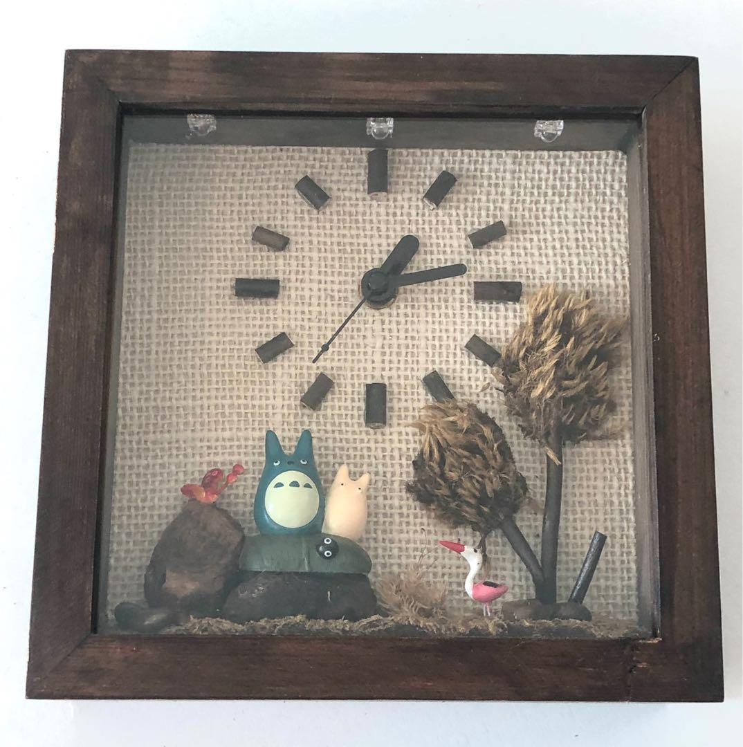 Totoro clock [Studio Ghibli ], Furniture & Home Living, Home Decor ...