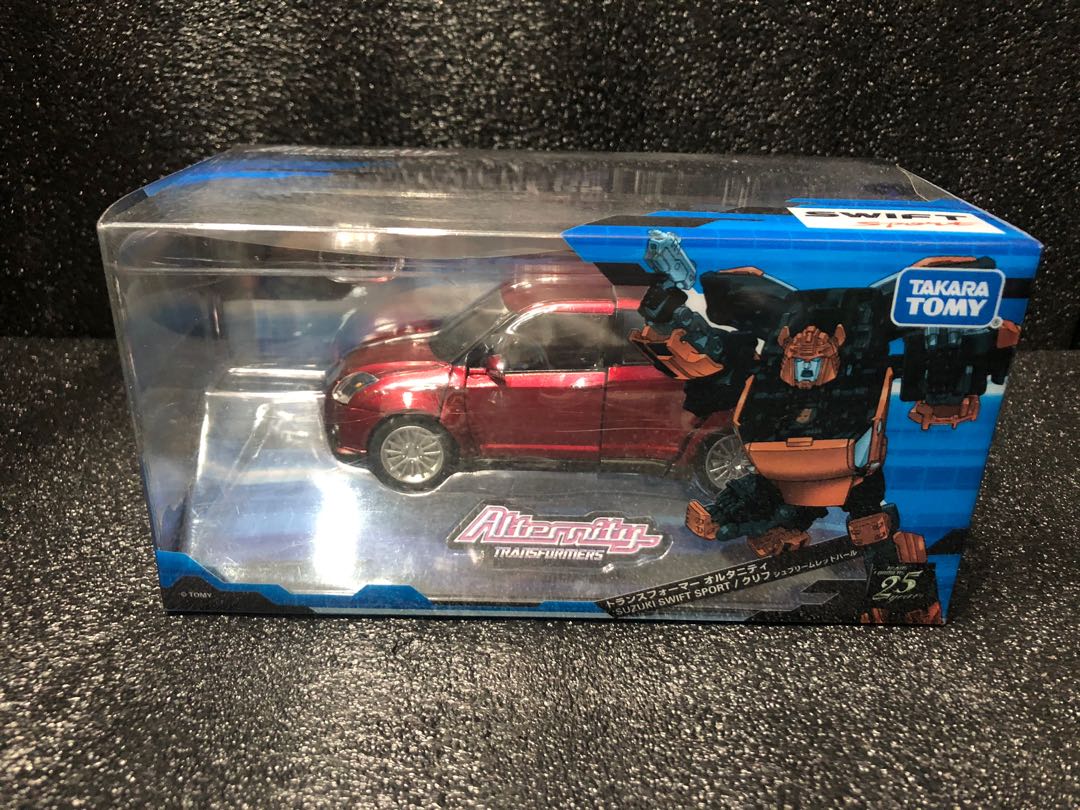 Transformers Alternity A-03 Red Suzuki Swift Sport / Cliff, Hobbies ...