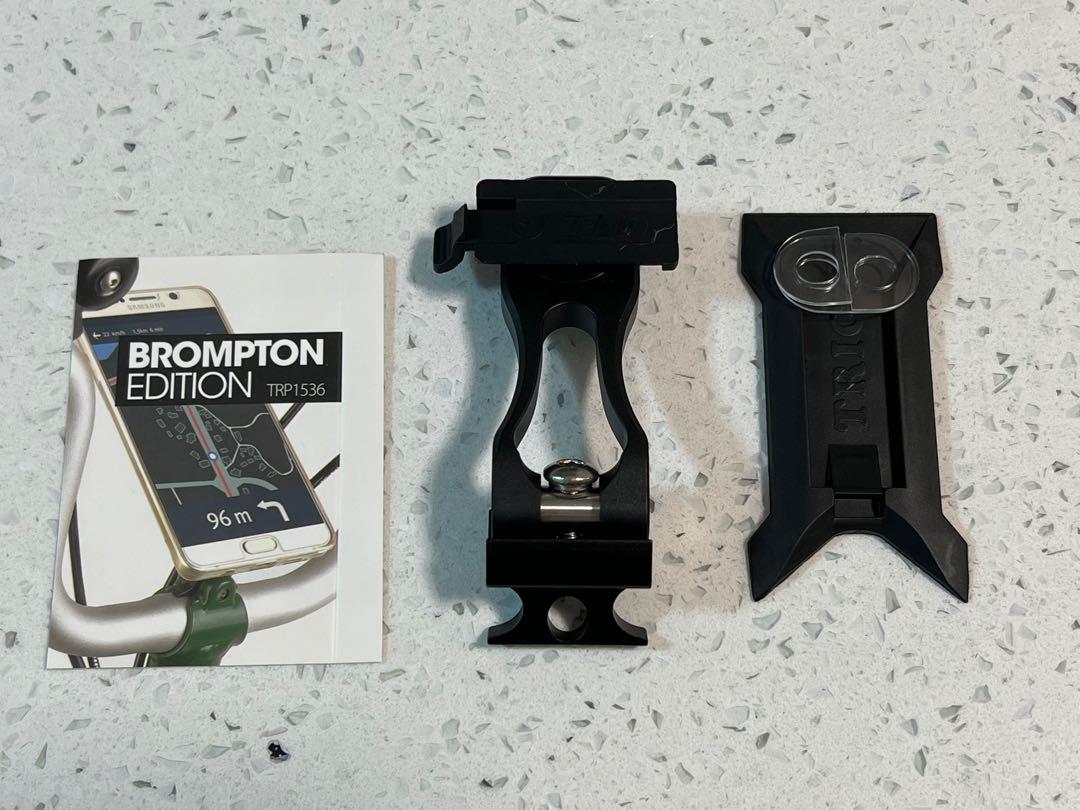 Trigo handlebar phone mount for Brompton, Sports Equipment, Bicycles ...