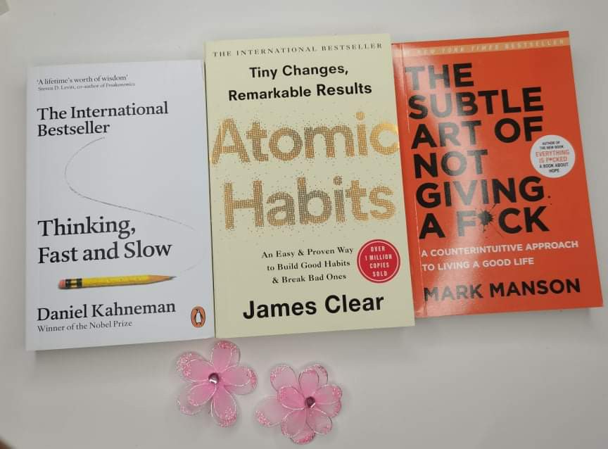 Trio Books Sale : Atomic Habits, Thinking Fast and Slow & The Subtle ...