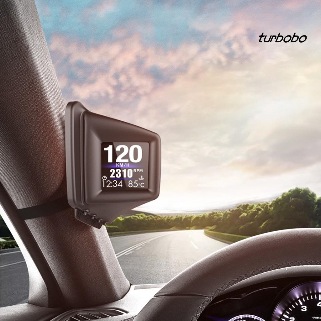 turbobo A401 Car HUD Head-up Display GPS OBD Dual Modes Driving ...