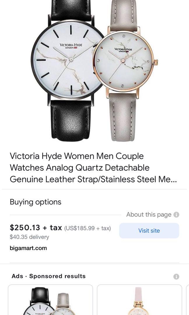 Victoria Hyde Watch from London, Luxury, Watches on Carousell