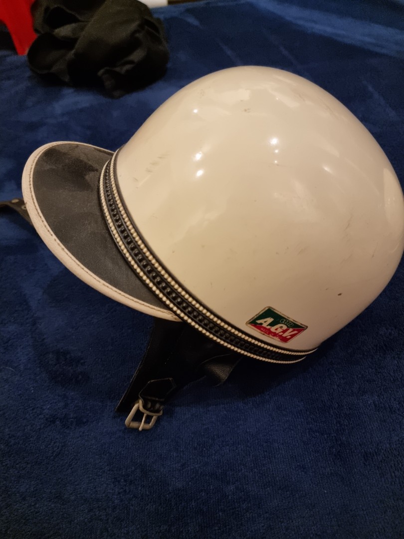VINTAGE AGV HELMET, Motorcycles, Motorcycle Accessories on Carousell
