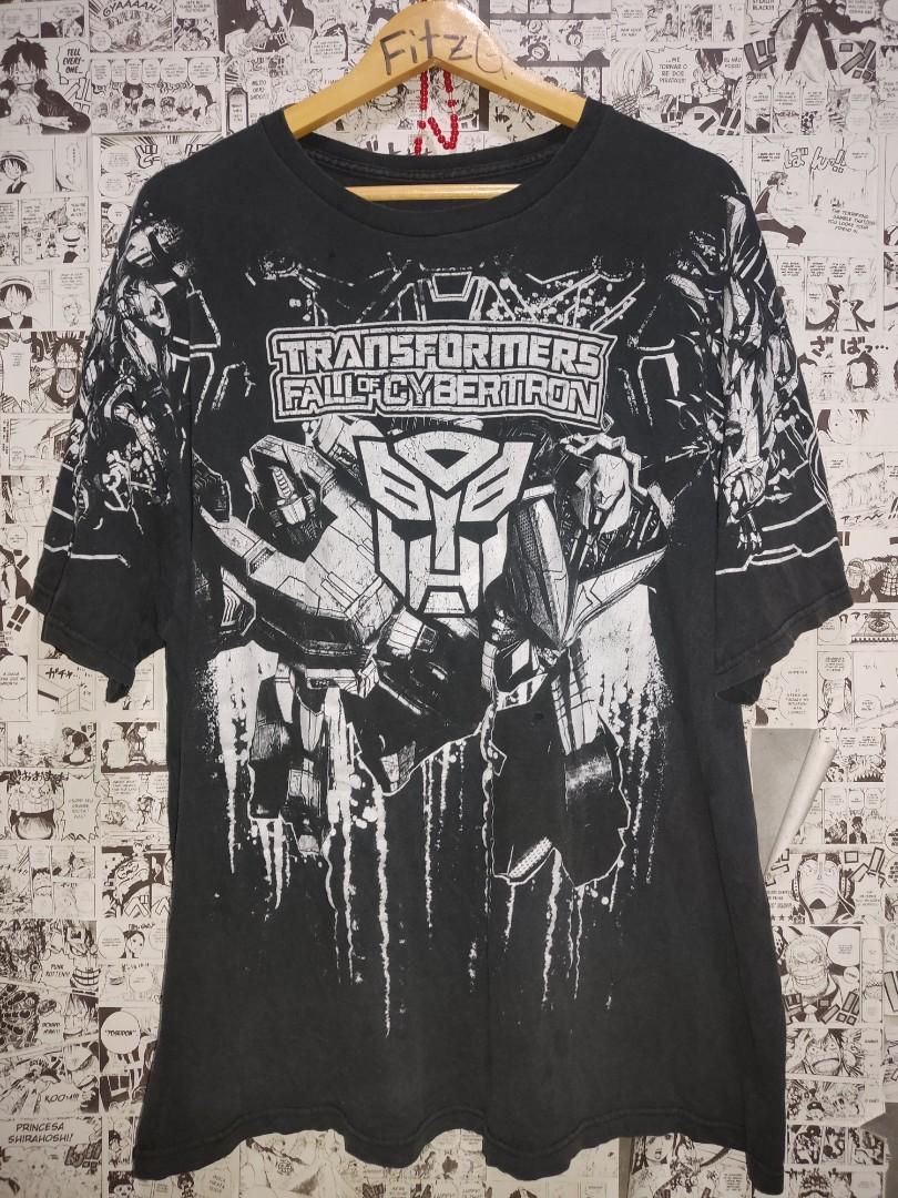 Vintage Transformer Mega Print, Men's Fashion, Tops & Sets, Tshirts ...