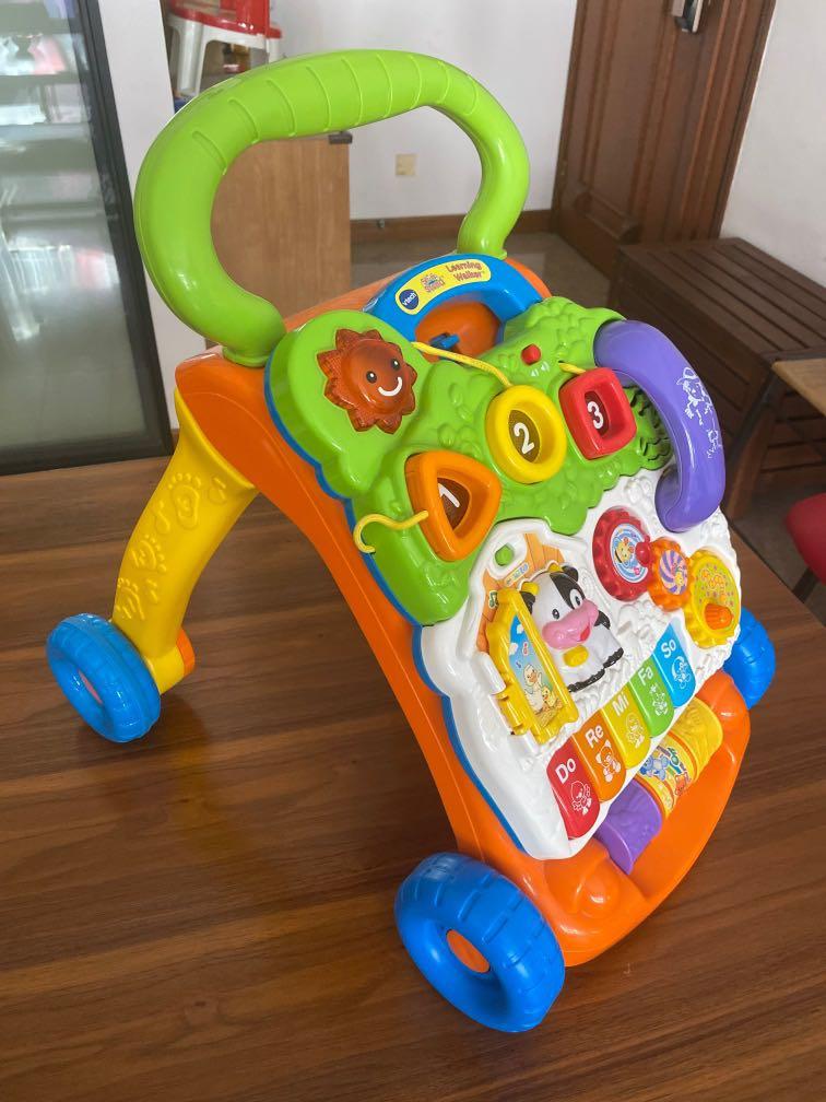 Vtech Learning Walker, Babies & Kids, Infant Playtime on Carousell