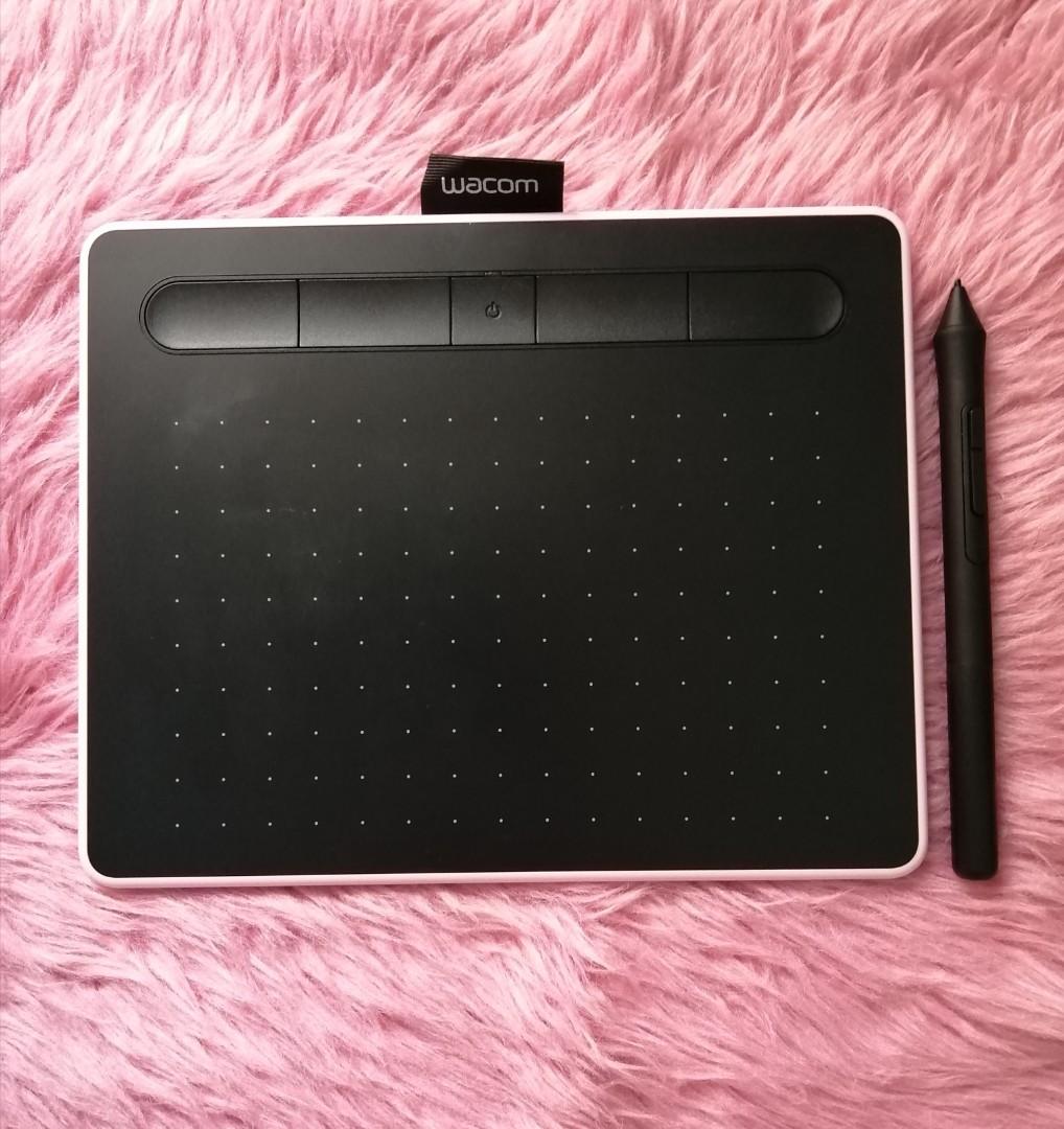 Wacom Intuos Drawing Pen Tablet Berry Pink, Computers & Tech, Office ...