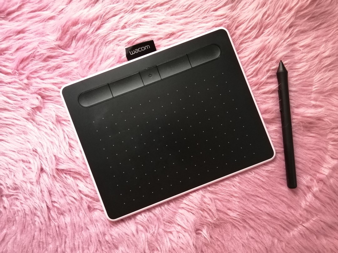 Wacom Intuos Drawing Pen Tablet Berry Pink, Computers & Tech, Office ...