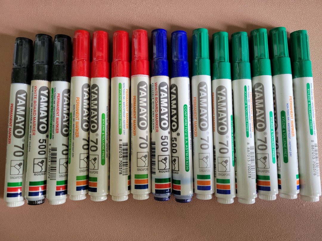 Yamayo Markers, Hobbies & Toys, Stationery & Craft, Stationery & School ...