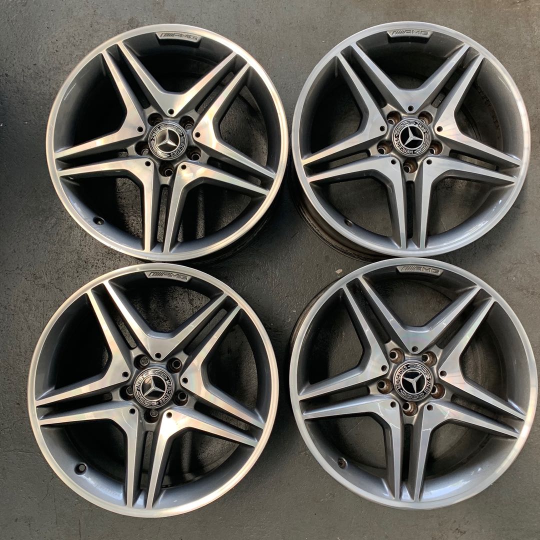 18”Original AMG Mercedes Sport Rim, Car Accessories, Tyres & Rims on ...