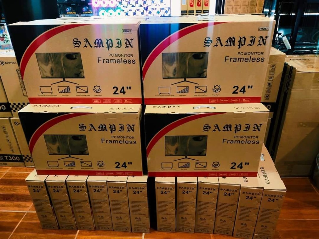 24" SAMPIN FRAMELESS MONITOR, Computers & Tech, Parts & Accessories ...