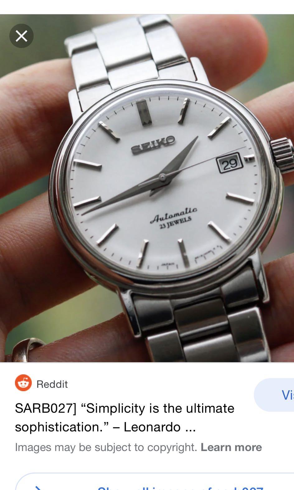 [徵/wanted] Seiko 精工 sarb031 sarb027 automatic Watch 6R15 23 jewels, 名牌 ...
