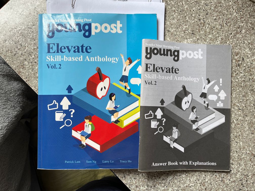 初中英文練習 youngpost elevate skill based anthology with answer key, 興趣及遊戲, 書本 & 文具, 書本及雜誌 - 補充練習 ...