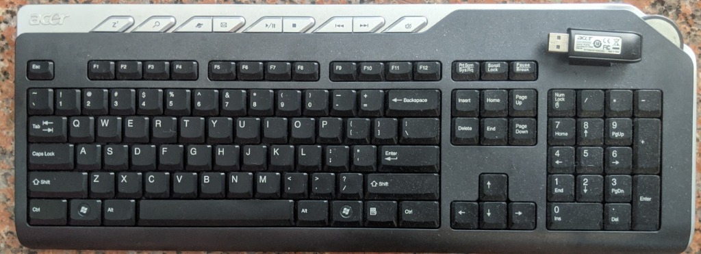 Acer Wireless keyboard, Computers & Tech, Parts & Accessories, Computer ...