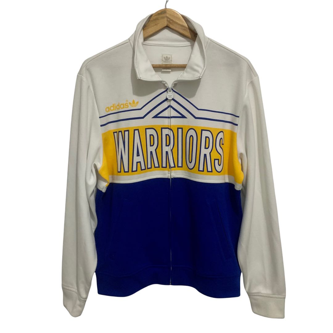 Adidas Vintage GSW Jacket, Men's Fashion, Coats, Jackets and Outerwear ...