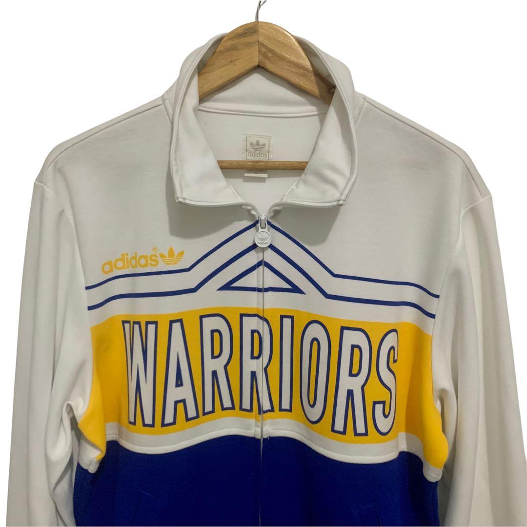 Adidas Vintage GSW Jacket, Men's Fashion, Coats, Jackets and Outerwear ...