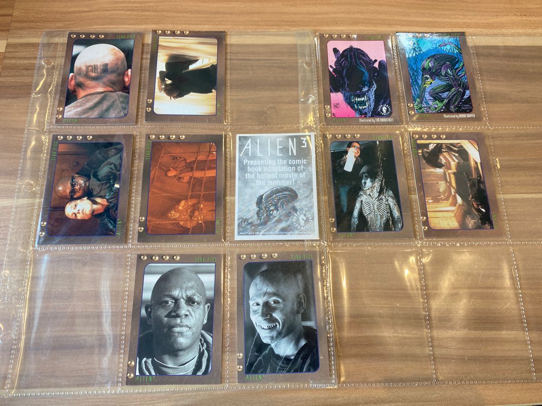 Aliens 3 trading cards, Hobbies & Toys, Memorabilia & Collectibles ...