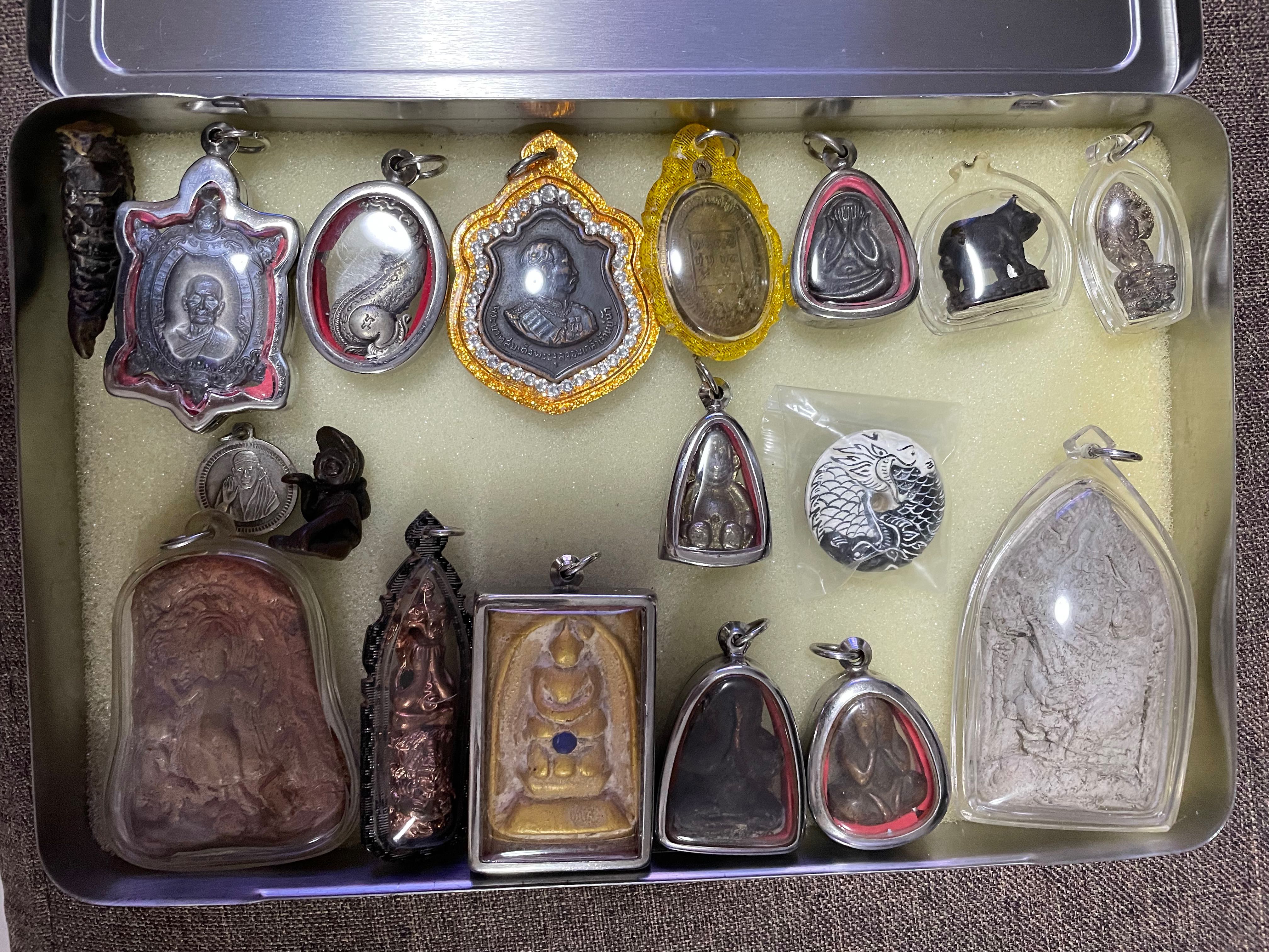 ASSORTED THAI AMULETS, Hobbies & Toys, Memorabilia & Collectibles ...