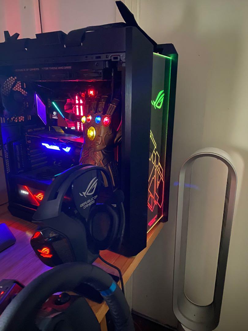 ASUS Republic of Gamers Gaming pc SETUP, Computers & Tech, Parts ...