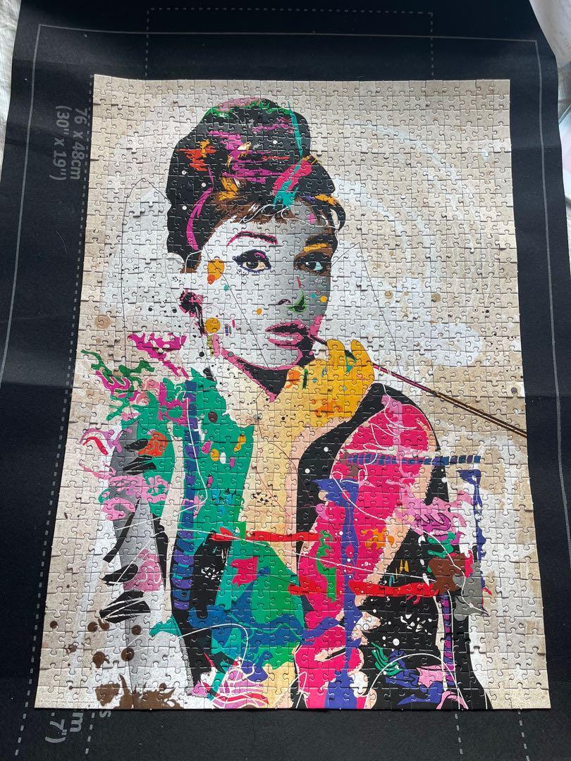 Audrey Hepburn Jigsaw Puzzle 1000pcs, Hobbies & Toys, Toys & Games on ...