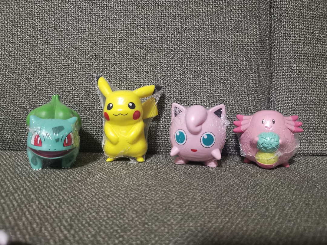 Authentic pokemon big figure figurine classic pikachu bulbasaur chansey ...