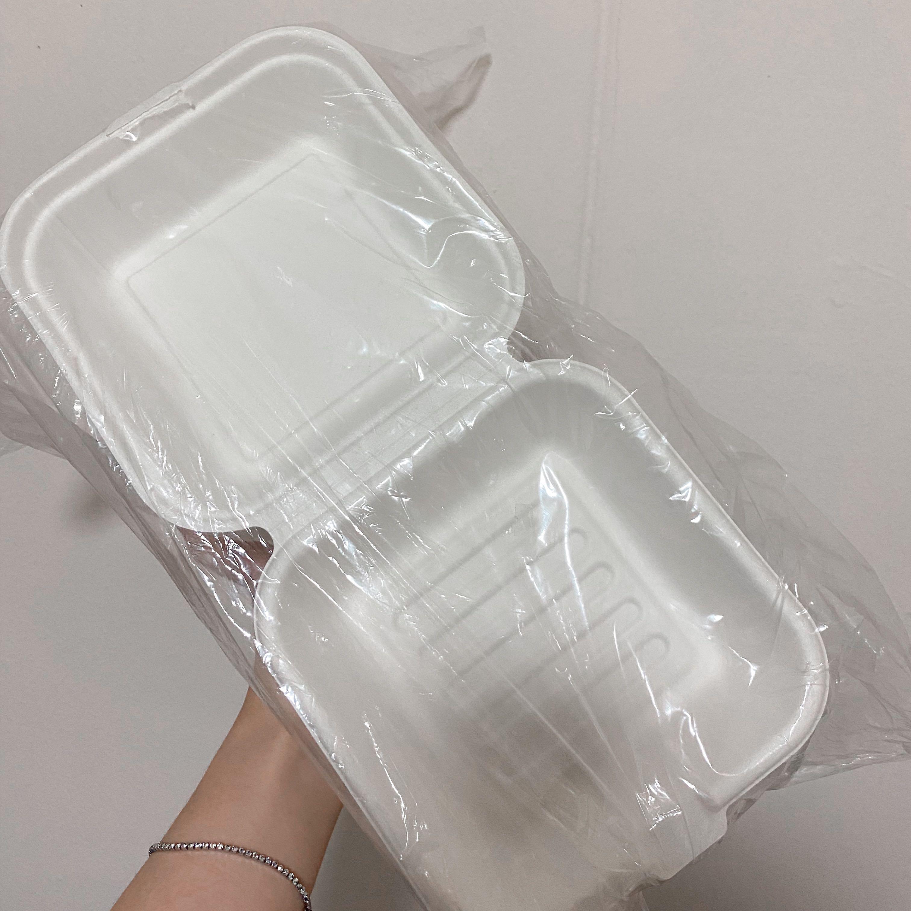 Bento Box Bento Cake Box Burger Box Takeaway Box (White), Furniture ...