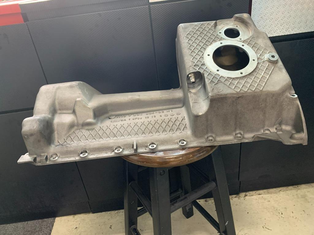 BMW E46 M3 oil sump, Car Accessories, Car Workshops & Services on Carousell