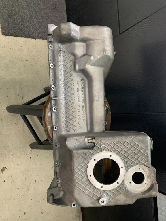 BMW E46 M3 oil sump, Car Accessories, Car Workshops & Services on Carousell