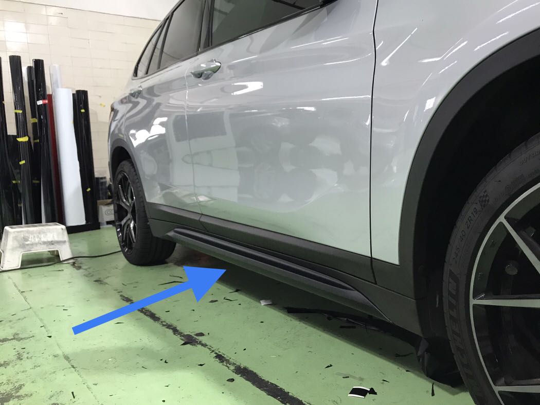 BMW X1 X2 X3 X4 X5 X6 X7 side skirt sticker wrap, Car Accessories ...