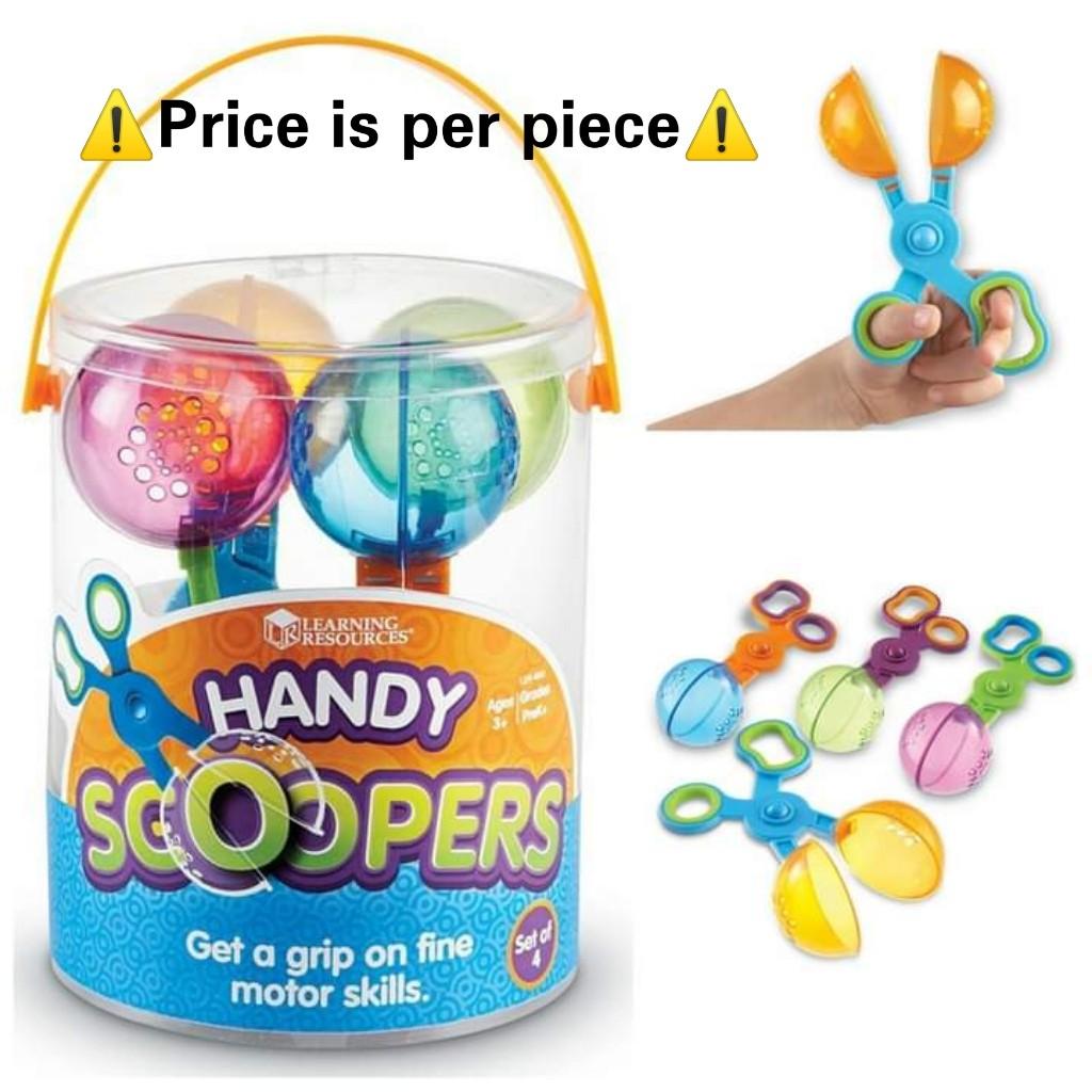 Learning Resources Helping Hands Fine Motor Tool Set Squeezy Jumbo ...