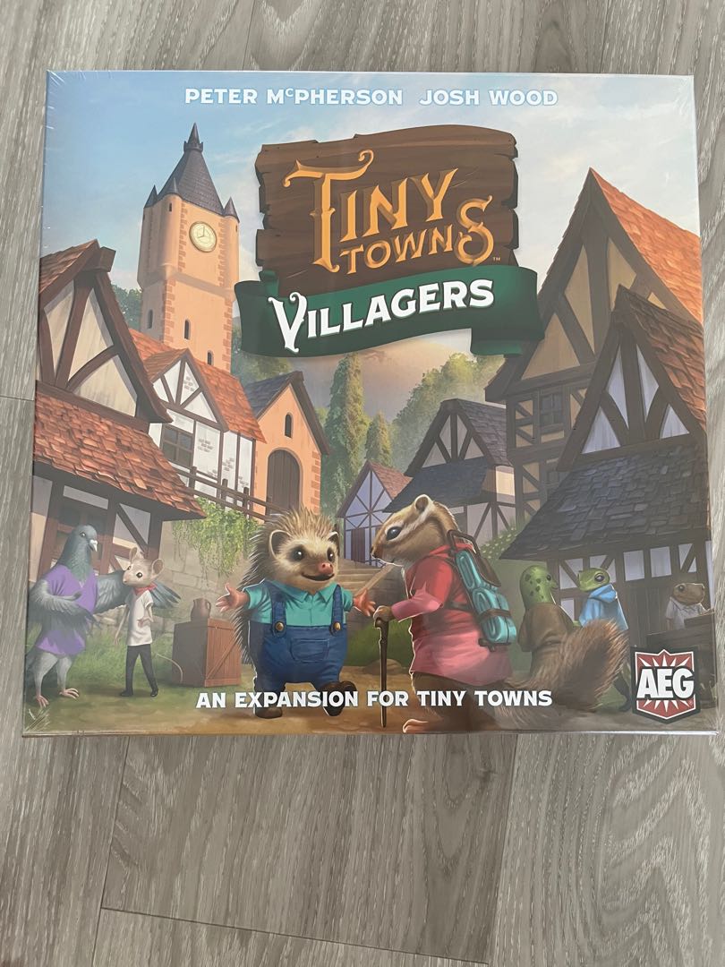 Board game - Tiny Towns Villagers Expansion, Hobbies & Toys, Toys ...