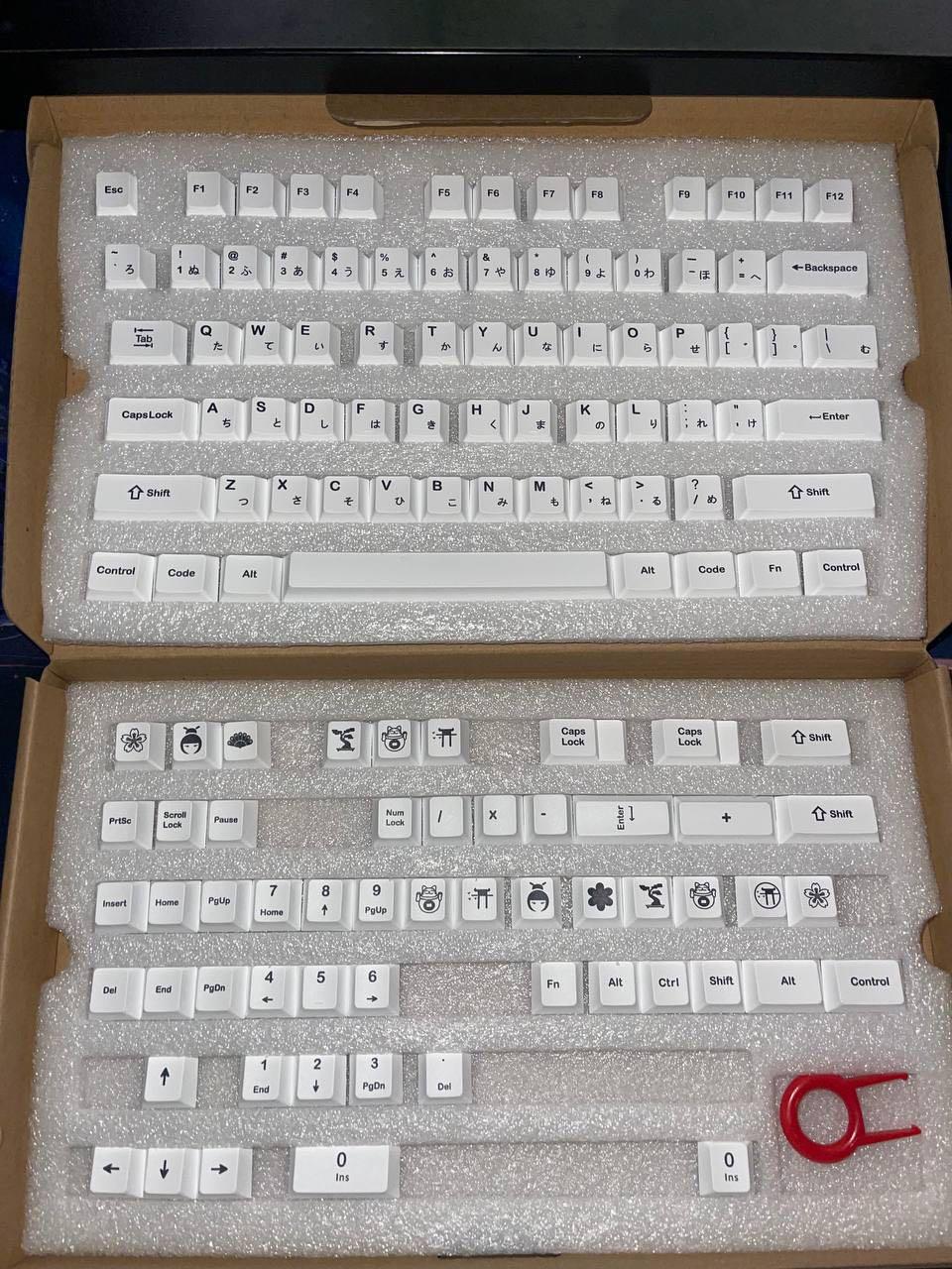 BoW Japanese Root Keycaps, Computers & Tech, Parts & Accessories ...