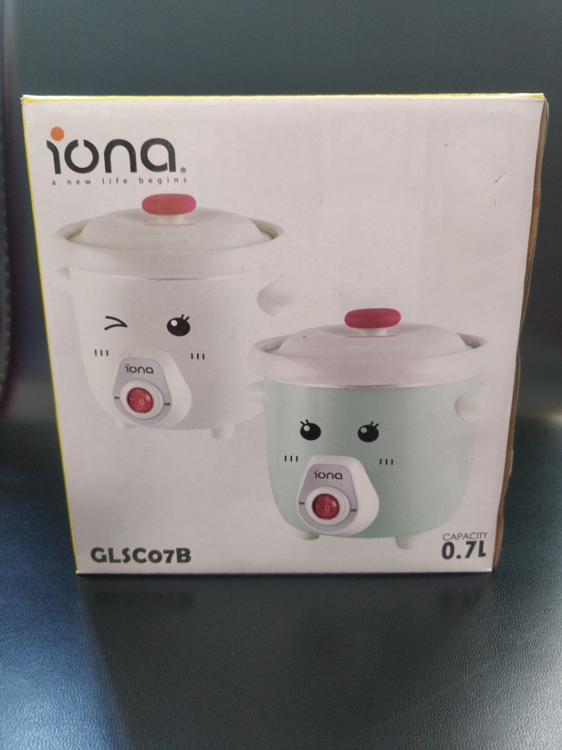 Brand New Iona 0.7L Slow Cooker, TV & Home Appliances, Kitchen ...