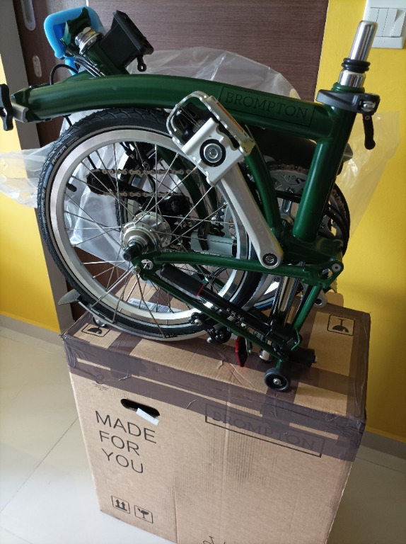 Brompton M6L Racing Green BNIB from UK, Sports Equipment, Bicycles ...