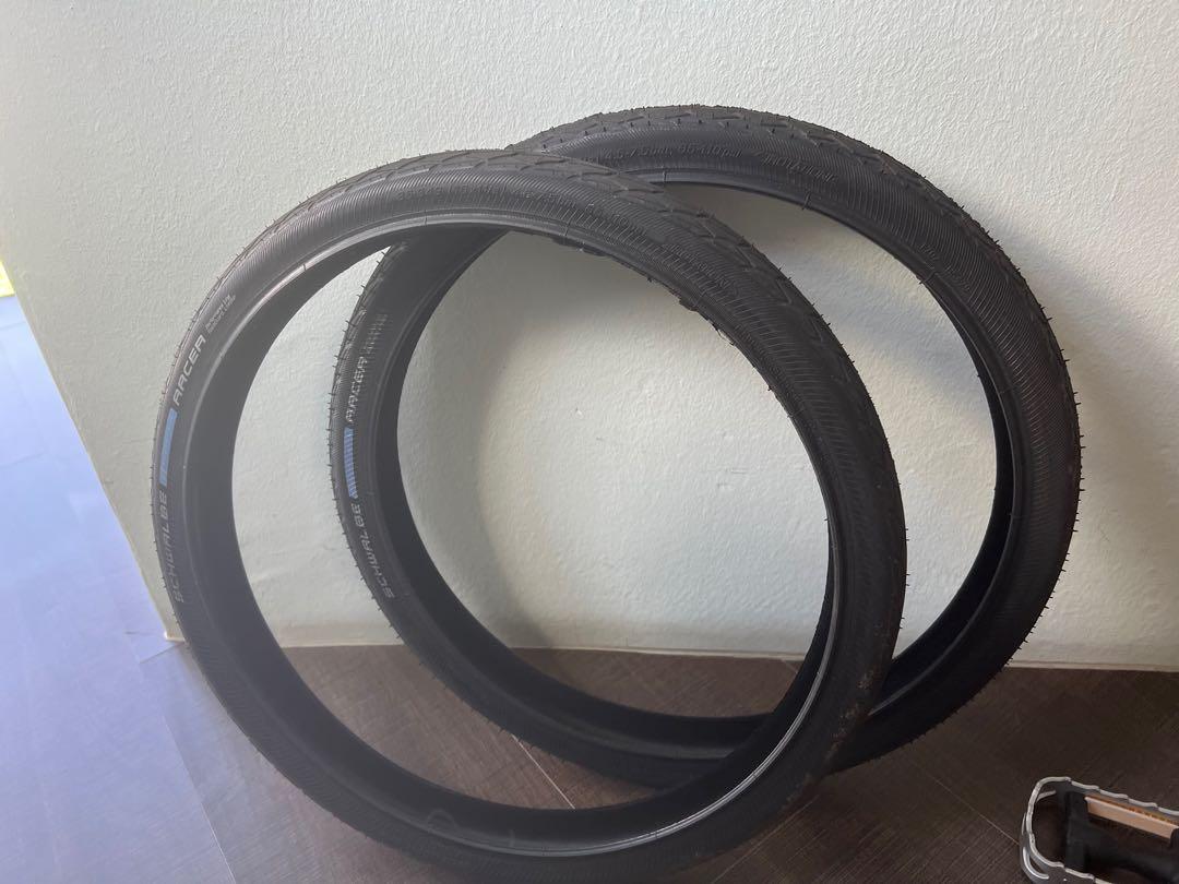 Brompton marathon racer tyres., Sports Equipment, Bicycles & Parts ...