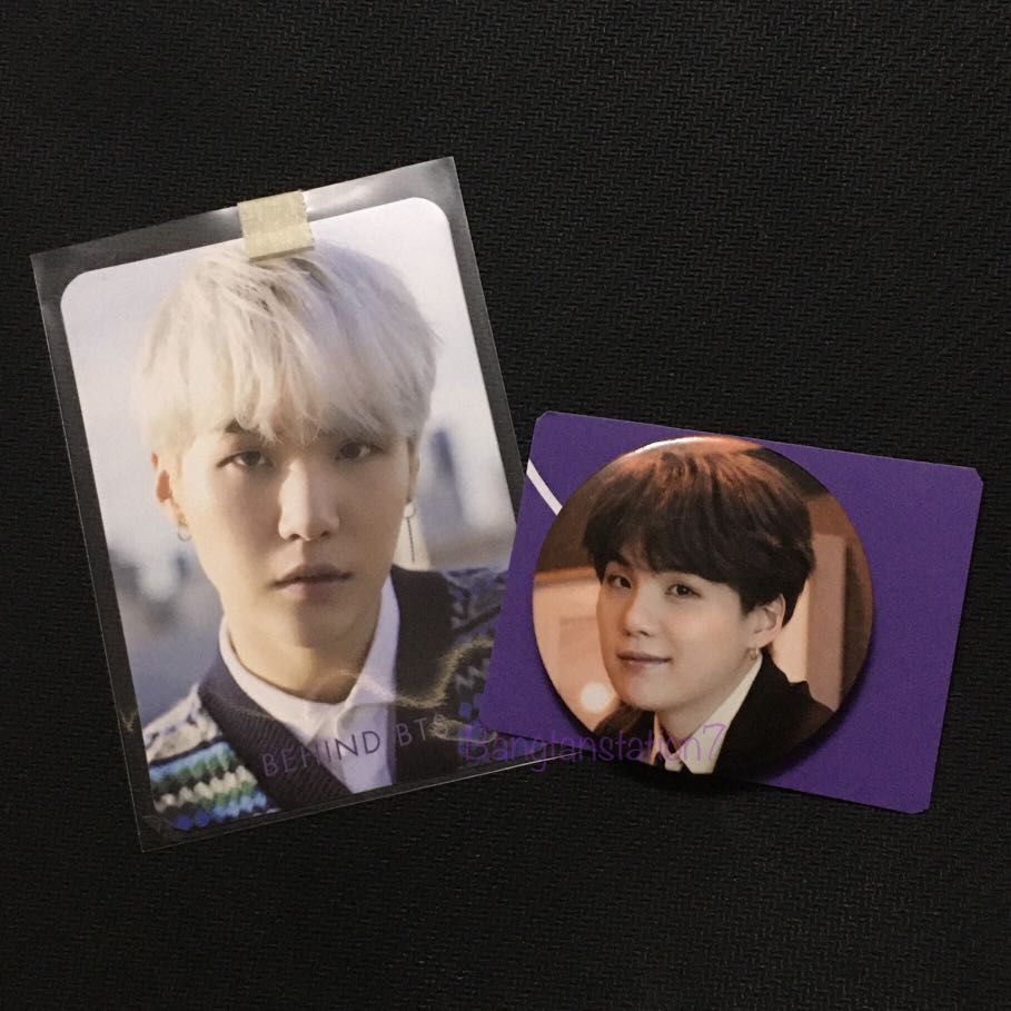 BTS Suga Yoongi Dicon Japan edition photocard pin onhand, Hobbies & Toys, Memorabilia ...
