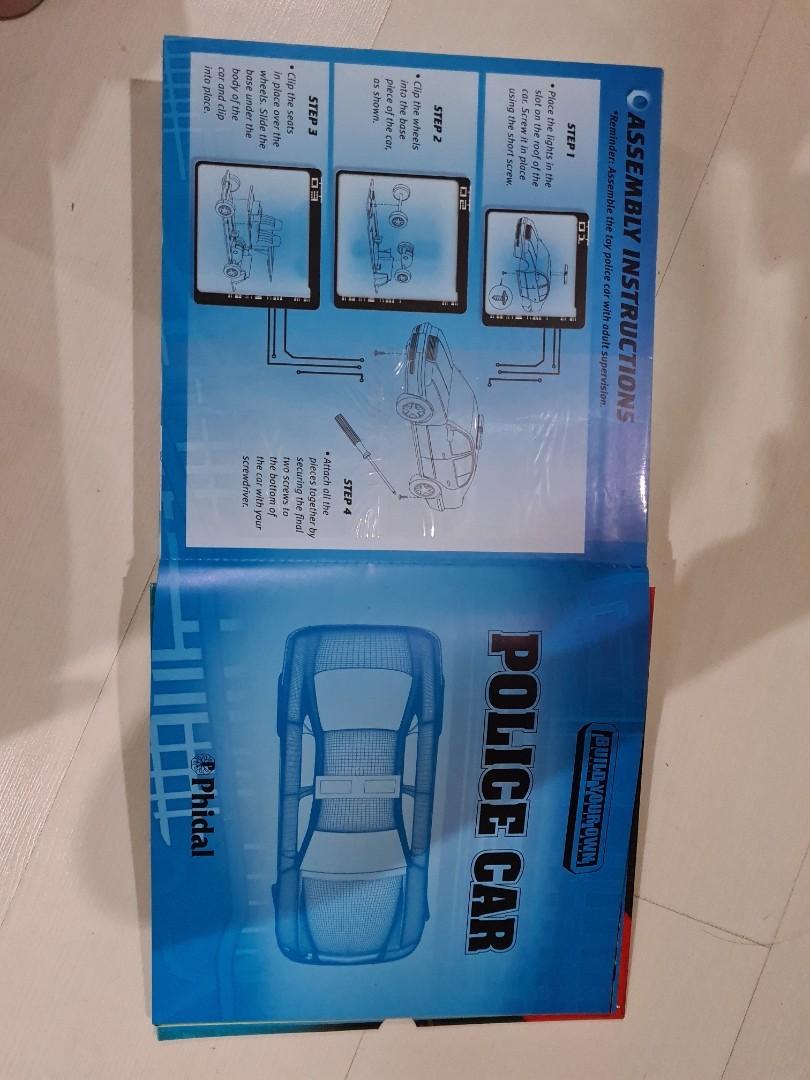 Build Your Own - Police Car, Hobbies & Toys, Toys & Games on Carousell