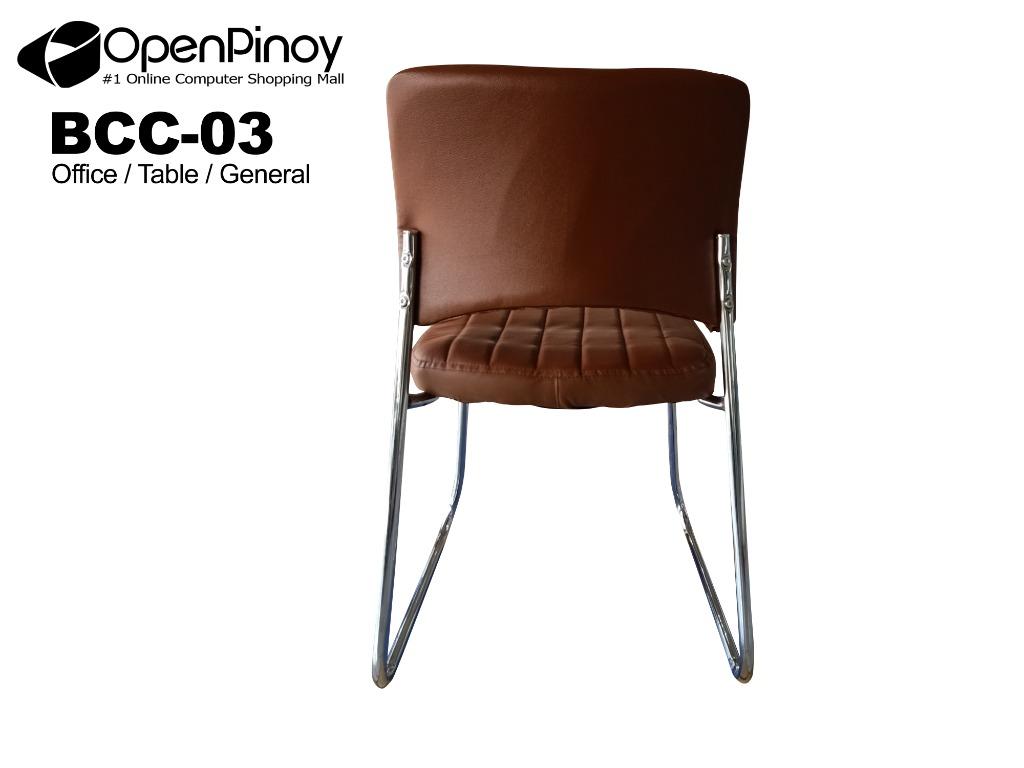 BUNDLE CHAIR BCC-03 BROWN & Computer Table GX468C, Computers & Tech ...