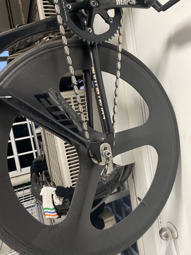 Carbon tri spoke, Sports Equipment, Bicycles & Parts, Parts ...