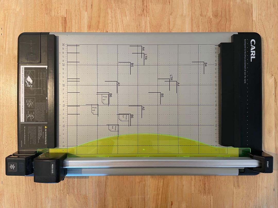 Carl Rotary Disk Paper Cutter DC-230N A3, Hobbies & Toys, Stationery & Craft, Craft Supplies ...