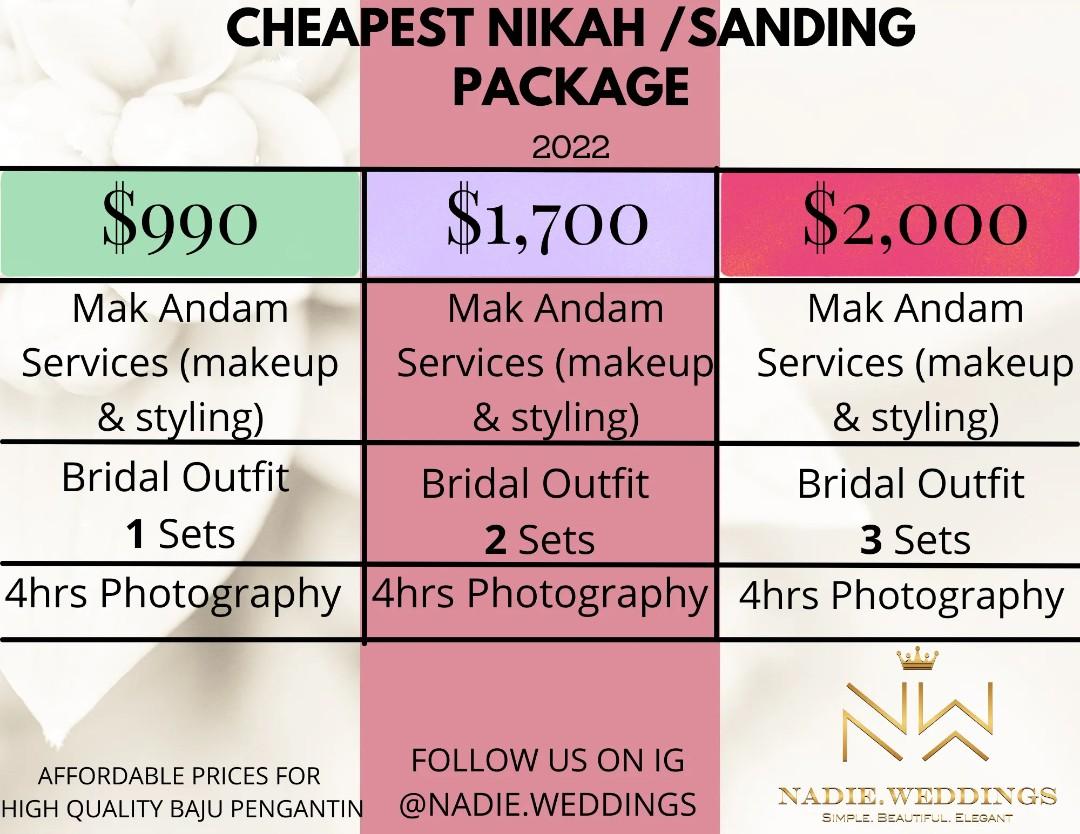 Cheapest!! Malay Bridal / Mak Andam / Sanding / Nikah / Tunang ...